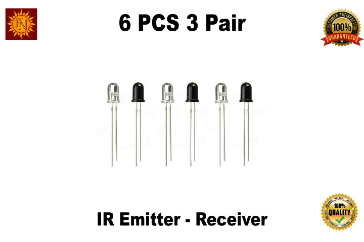 IR LED | Infrared Emitter LED 5mm 940nm | IR Receiver Diode | IR ...