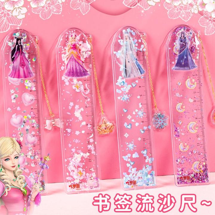 Ye Luoli enters the oil quicksand ruler pendant ruler soft ruler cute ...