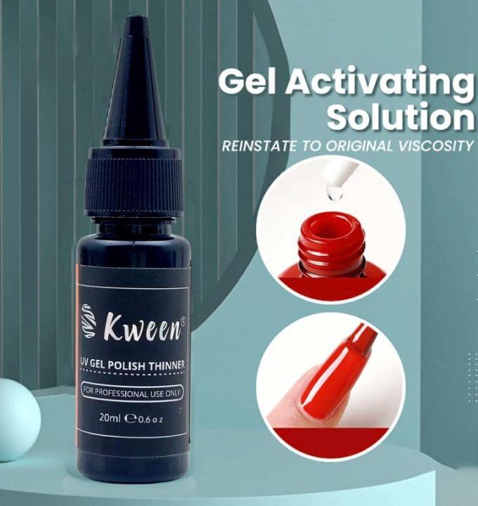 KWEEN Gel Nail Polish Thinner Functional Gel Diluent Gel Activating ...