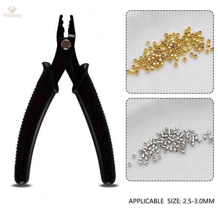 Jewelry Crimping Plier Bead Making Tool for Bracelets Wire Wrapping ...