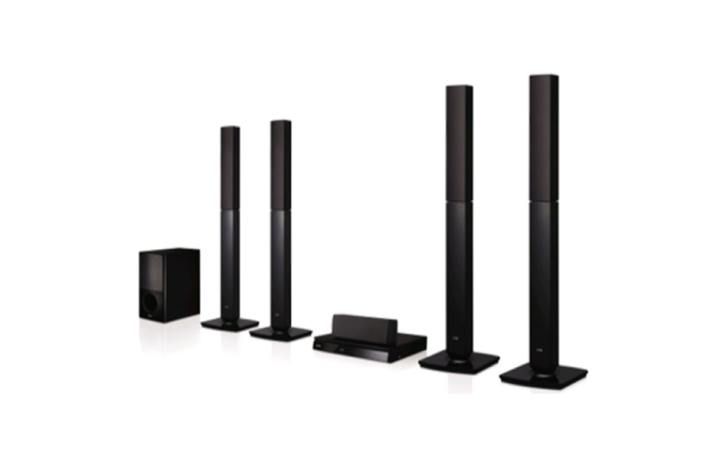 LG Powerful Sound Home Theater System 1,000W, 5.1CH Surround System FM ...