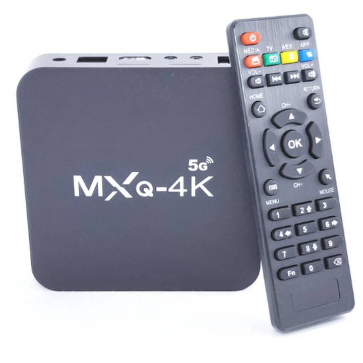 Professional TV Box MXQ Pro-4K (1G/8GB), Easy To Set Up Android 9 WiFi ...