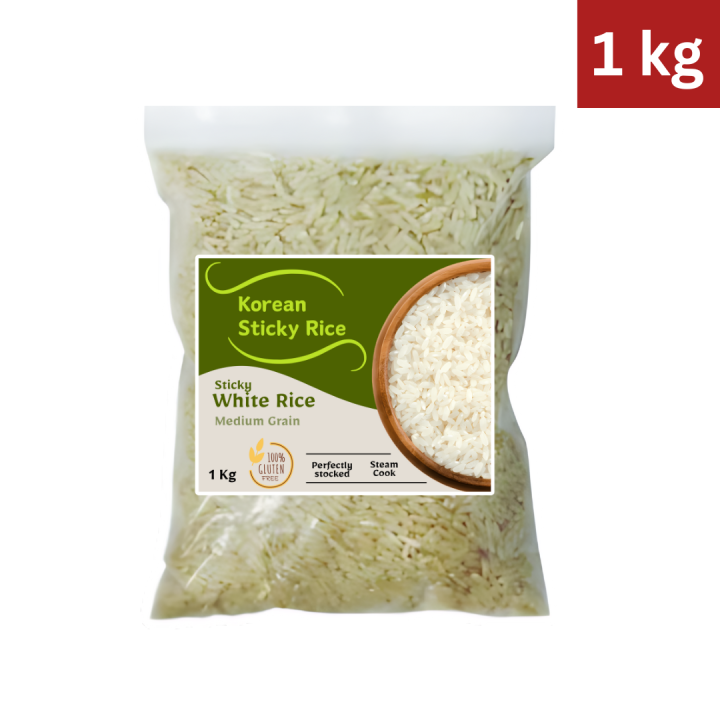 100% Authentic Korean Sticky Rice and Sushi Rice, 1 kg original Korean ...