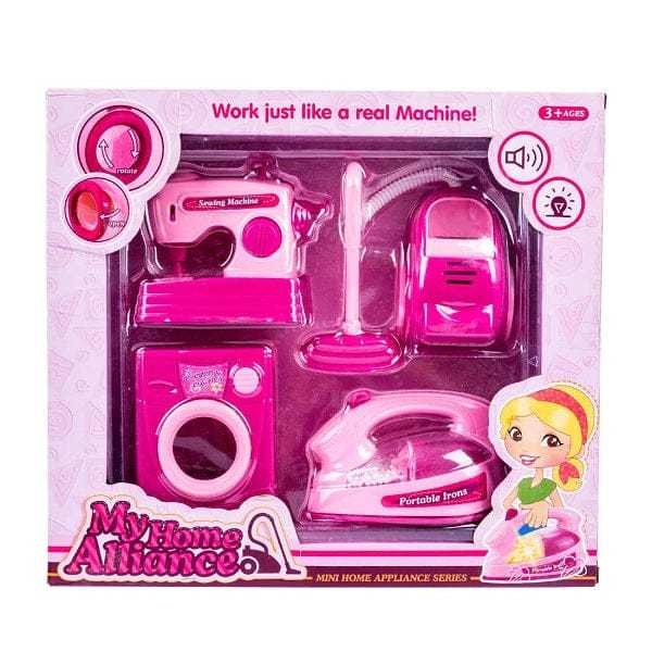 4 in 1 House Hold Machine Toy Home appliance Battery Operated Toy for ...