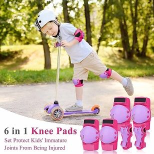 Comprehensive Safety Gear Set for Active Kids (Ages 3-12). Includes ...