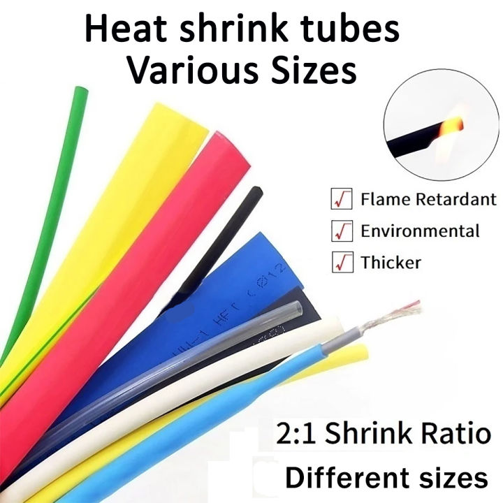 1.5 Inch (39mm) 2:1 Waterproof Heat Shrink Tubes Marine Grade Wire ...