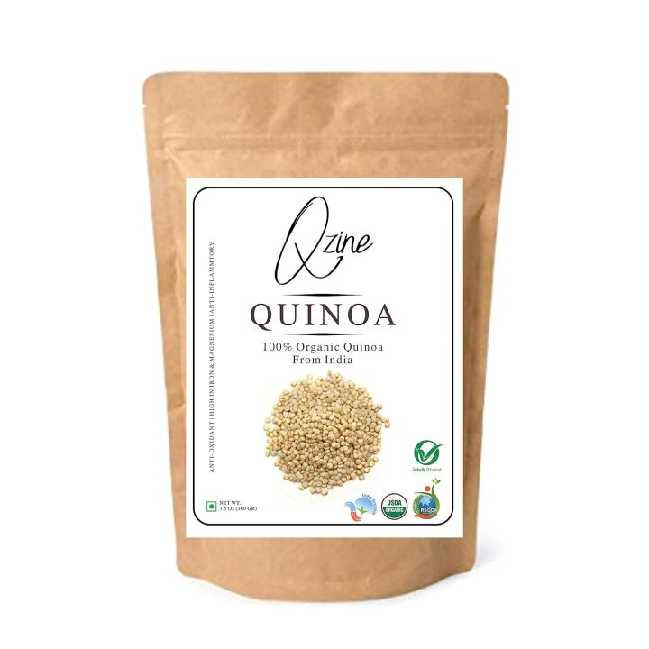 Qzine Organic Quinoa, 100g | Daraz.pk
