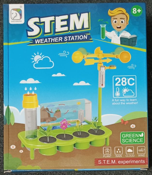Urban Vendors Stem Weather Station Science Experiment Lab Kit Toy For ...