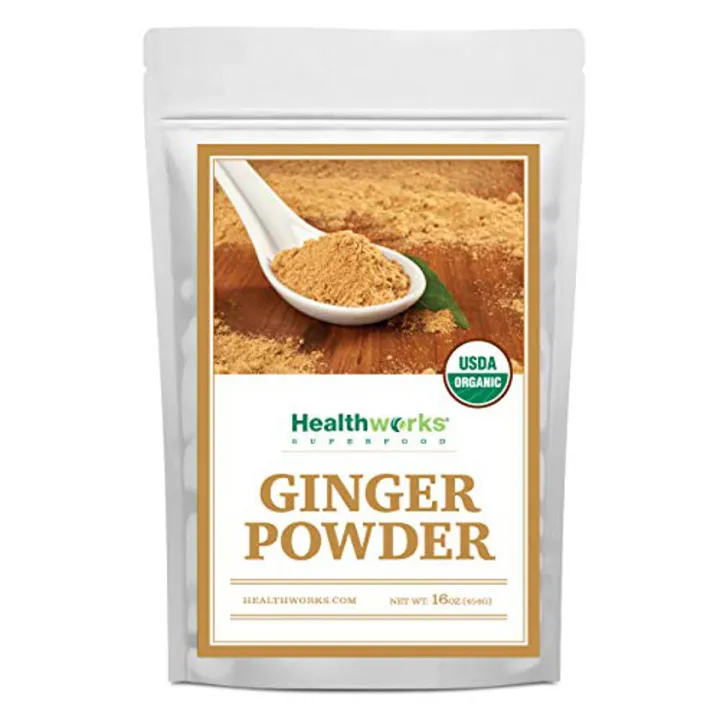 Healthworks Ginger Powder (16 Ounces / 1 Pound) | Ground | Raw | All ...