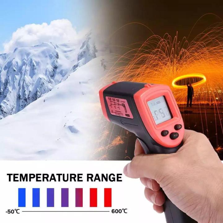 Industrial -50c to 550c Portable Non-Contact Digital IR Infrared ...