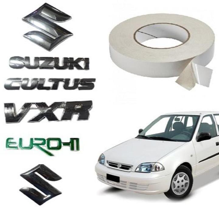 Suzuki Cultus 2005-2015 | 3D Monogram Full Set With Extra Tape ...