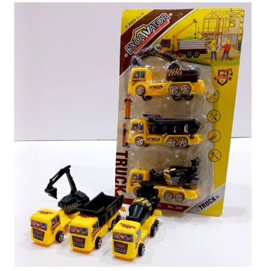 City builder Construction Cars Engineering Cars Mini Toy Trucks Set ...