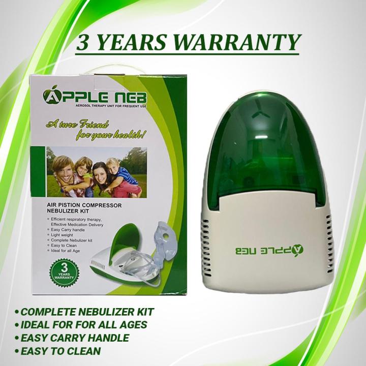 Ucheck Nebulizer by Apple Neb – Neb Air Piston Compressor Nebulizer Kit ...
