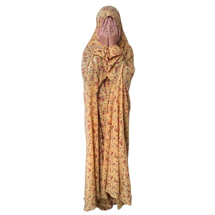 Irani Chadar with sleeves full hijab style STITCHED | Daraz.pk