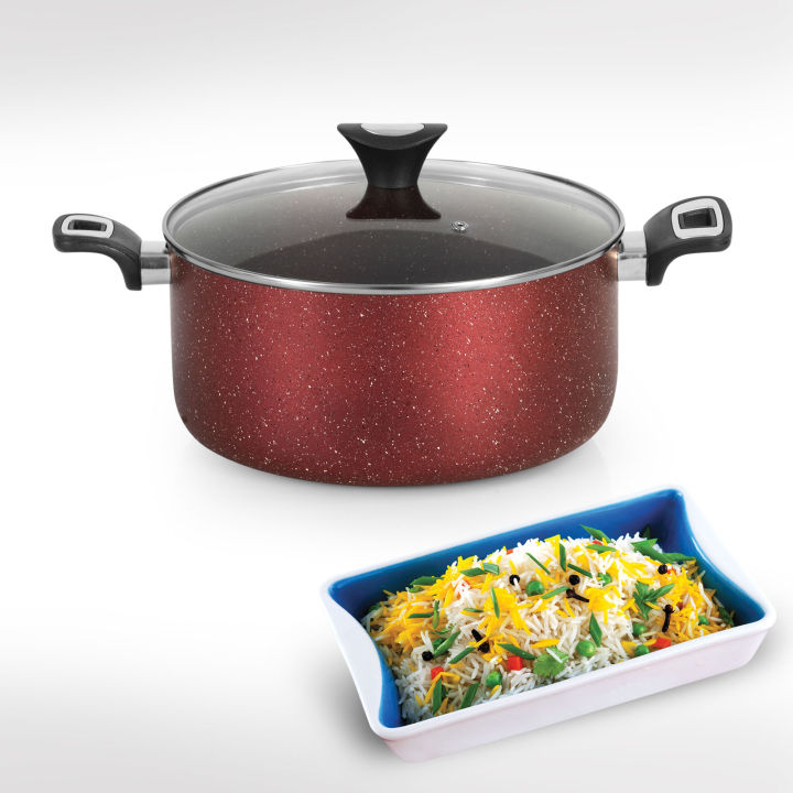 Non Stick Cooking Pan Multi Color AR | Daraz.pk