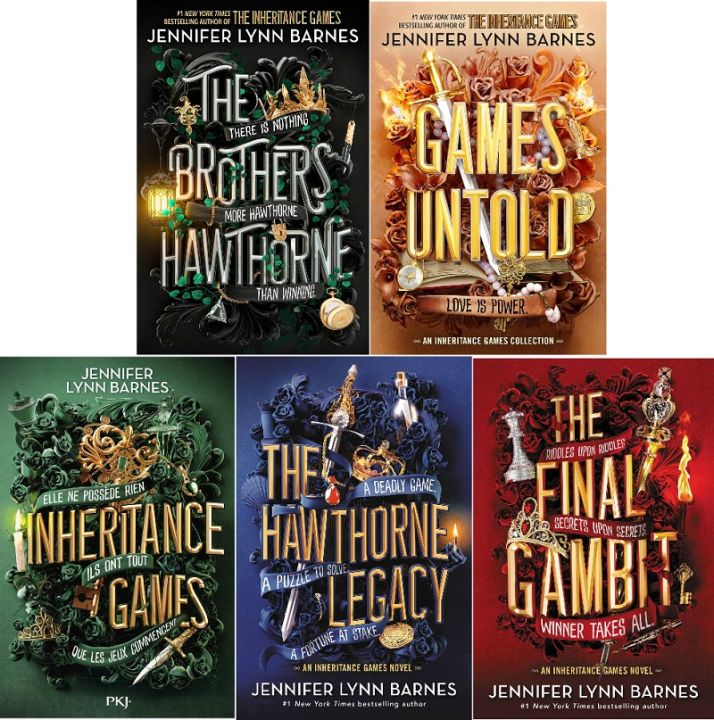 The Inheritance Games Series ( The Inheritance Games + The Hawthorne ...