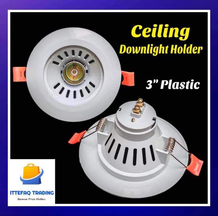 Ceiling Downlight Bulb Holder Cieling Light Holder Screw type E27-3 ...