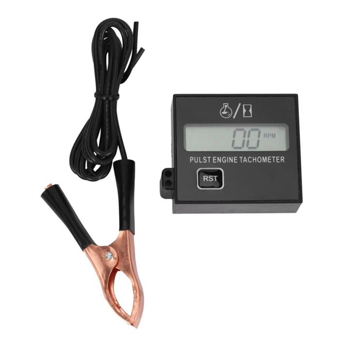 Gasoline Digital Ene Tachometer Inductive Pulse Tachometer Waterproof ...