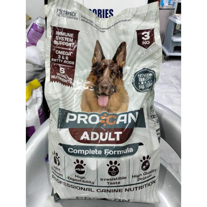 Procan Adult Dog Food 3Kg | Daraz.pk