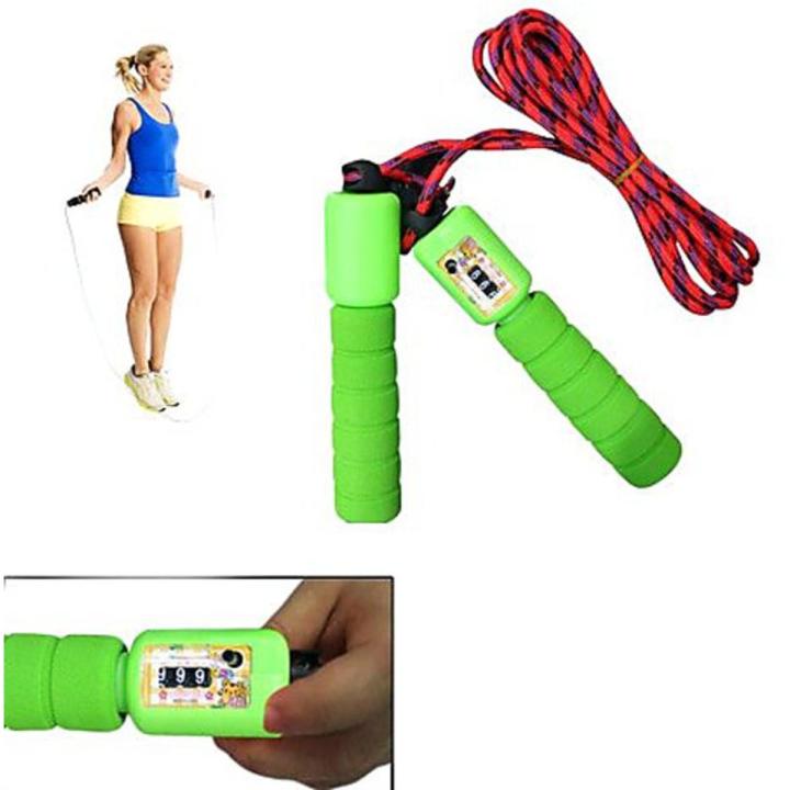 Speed Jumping skipping Rope With Counter Fitness Gym Skipping Rope ...