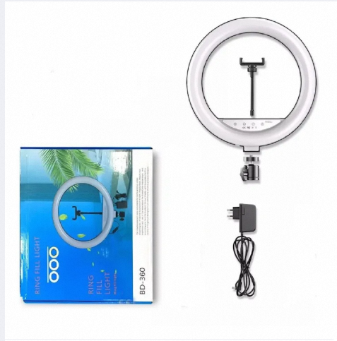 BD-360 Ring Fill Light For Video Recording Selfie Camera TikTok Videos ...