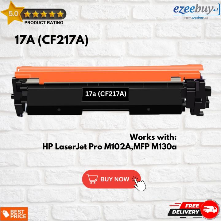 HP 17A CF217A Black LaserJet Toner Cartridge | Daraz.pk