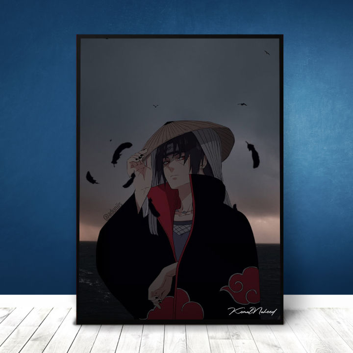 Wall Painting Itachi Uchiha Beautiful Picture Frame Best Wall Decor ...