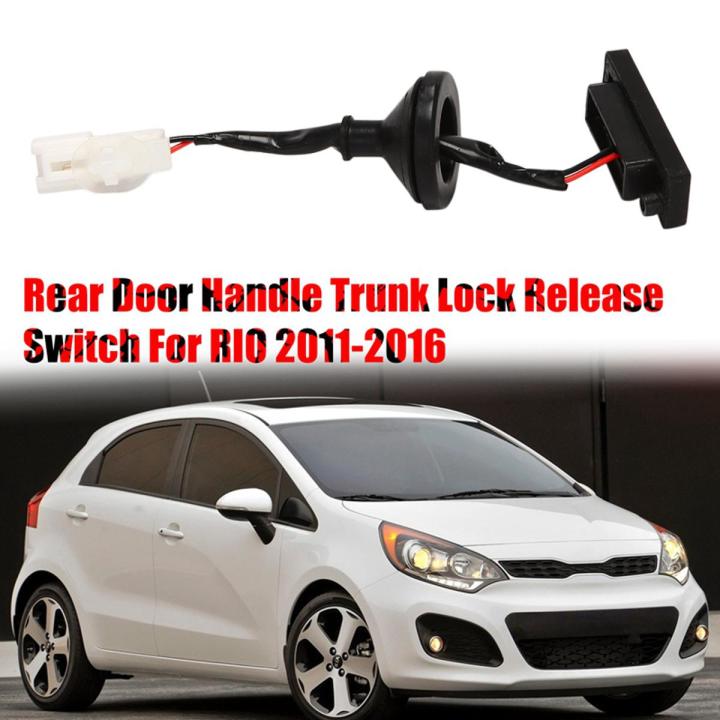 BRADOO-81260-4X200 Rear Door Handle Trunk Lock Release Switch Tail Lid ...