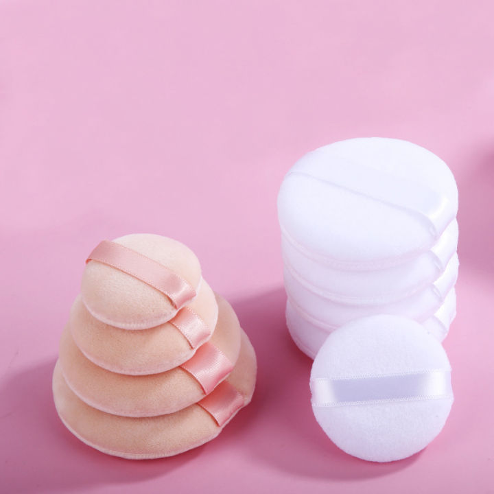 1PCS Professional Round Shape Portable Facial Powder Foundation Puff ...