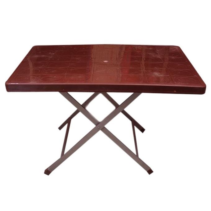 Patio Garden Heavy-Duty Height Adjustable Folding Table | Daraz.pk