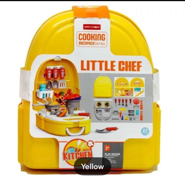 Kichan Set For Kids Firls Boys 25 Pices Little Cheaf Begpack Series ...