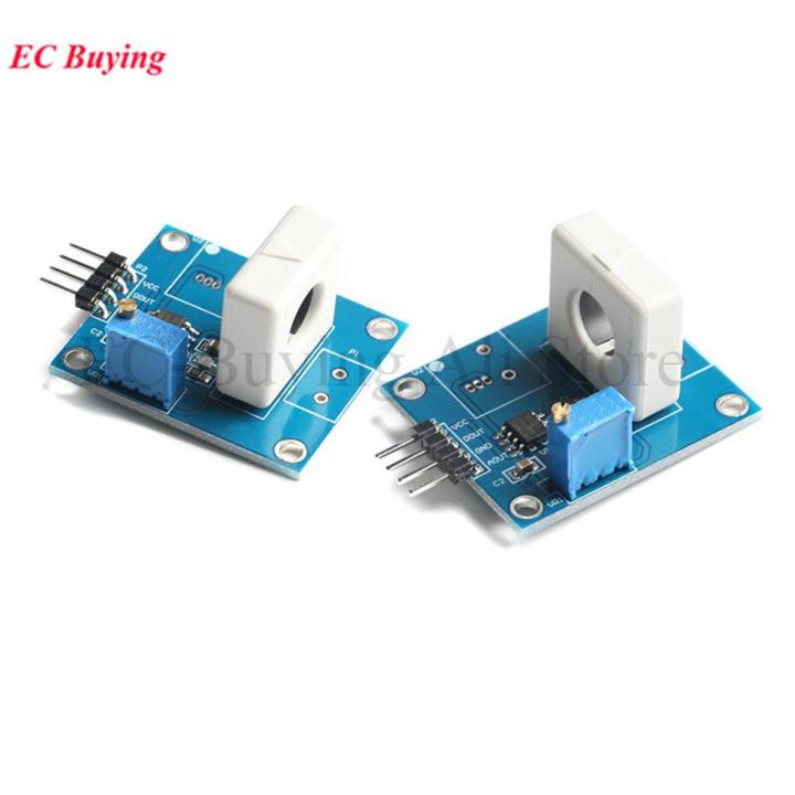 Wcs1800 Dc 5v Hall Current Detection Sensor Module 35a Precise With Short Circuit Overcurrent