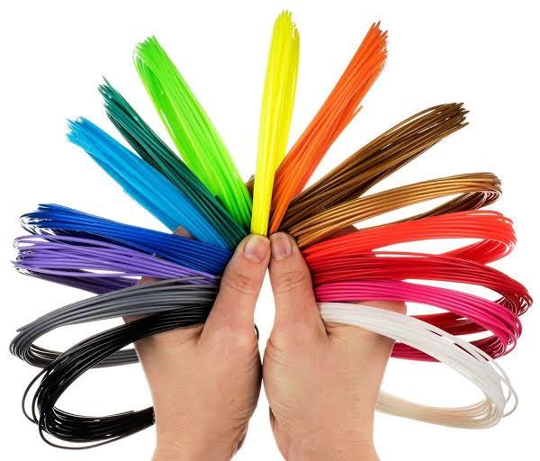 PLA Plastic Set 100 Meters (10 Colors) 3d pen wires | Daraz.pk