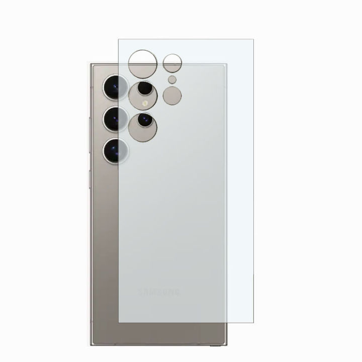 Samsung Galaxy S24 Ultra Back Matte Protector Soft Skin Sheet Film For ...