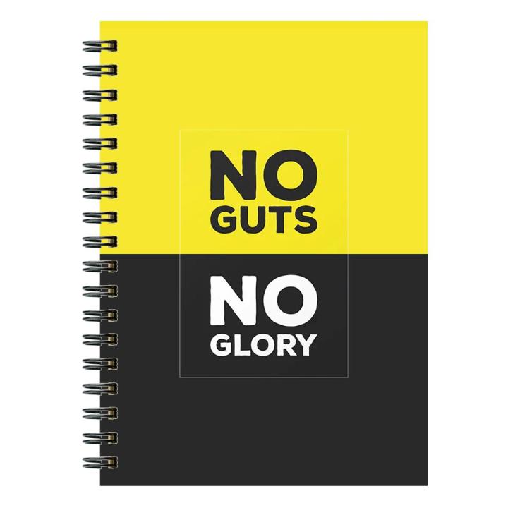No Guts Spiral Notebook | Daraz.pk