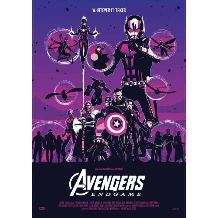 The Avengers Endgame by the Marvel MCU 2.0 Multiverse Fan Posters Vinyl ...