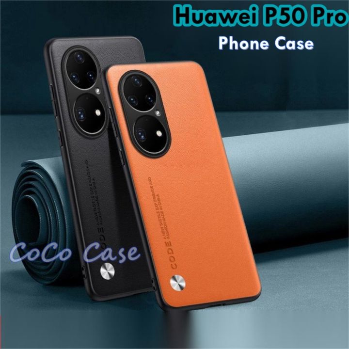 Parity For Huawei P50 Pro Case Full Cover Solid Color commerce Phone ...