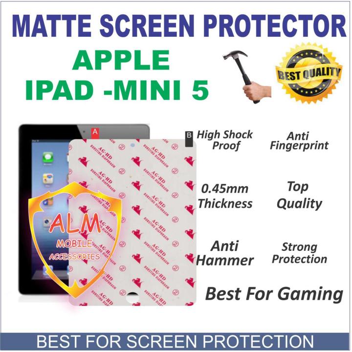 apple ipad mini 5 matte screen protector / matte screen protector for iphone ipad mini 5 | Daraz.pk
