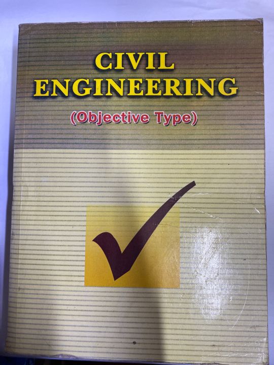CIVIL ENGINEERING OBJECTIVE TYPE | Daraz.pk