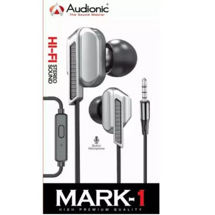 Audionic Mark 1 Handsfree Earphones Wired - 3.5 mm Jack - Best for ...
