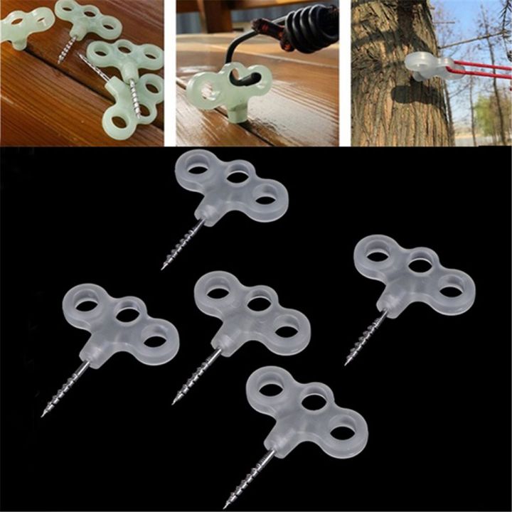 Thread Night Vision Hiking Outdoor Equipment Pegs Screw Camping ...
