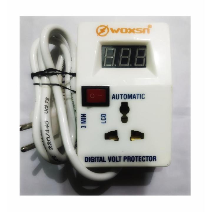 Automatic Power Protector From Electricity Flachuaction & Low Voltage ...