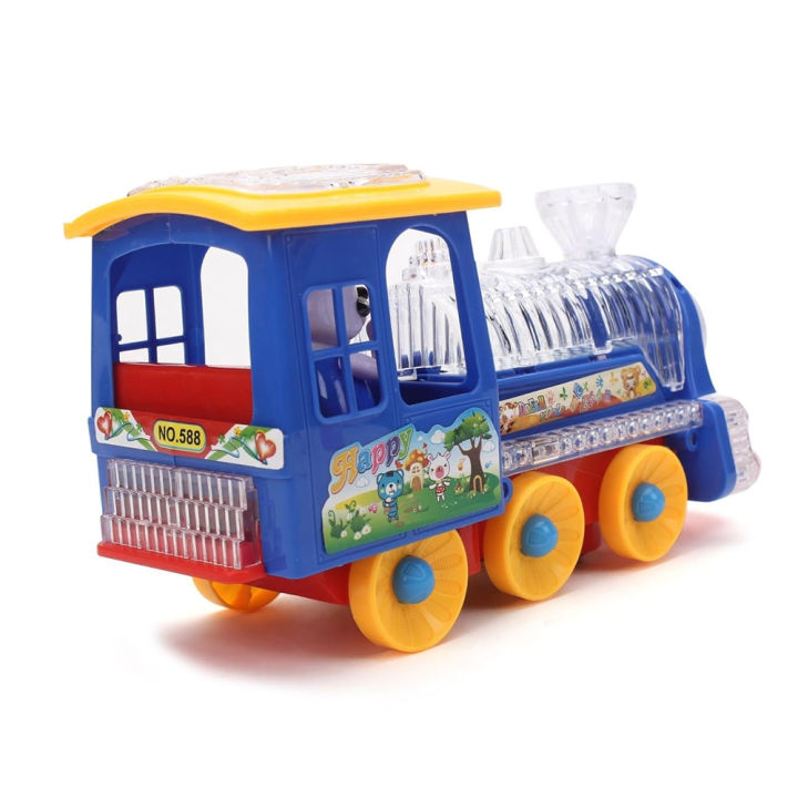 Bump and go Thomas Train Engine with 3D Lights and Music- Multicolor ...