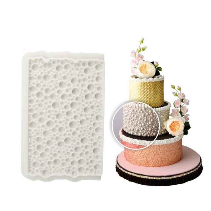 Bubble Silicone Fondant Cake Border Mold Sheet | Daraz.pk
