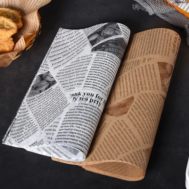 Paper Dry Waxed Deli Paper Sheets Liners For Picnic Outdoor Food Party ...