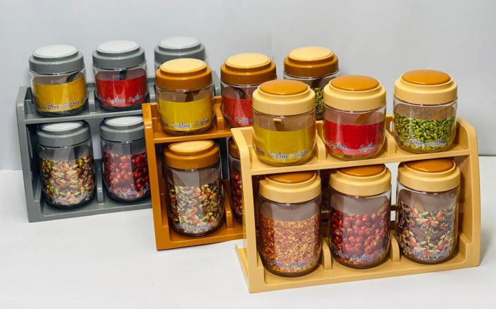 "Spice Line Masala Rack: Enhance Your Kitchen Organization with Style ...