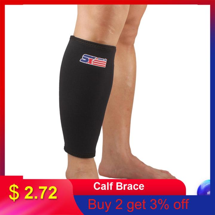 SX561 Sport Calf Stretch Brace Support Protector Wrap Shin Running ...