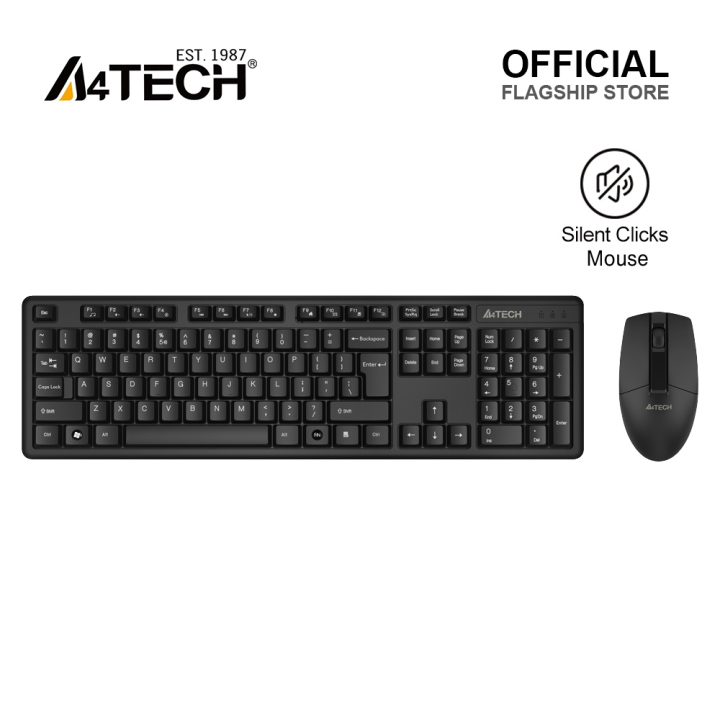A4TECH 4200NS Wireless Keyboard + Mouse Set | Daraz.pk