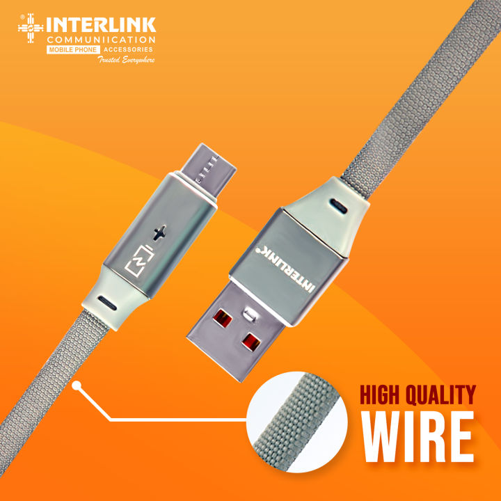 Interlink Magnet Data Cable For Type C Android Fast Charging Cable Type ...