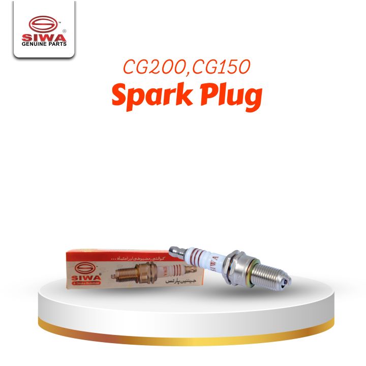 SIWA CG 200cc Spark Plug Original CG 150cc Spark Plug 4 Stroke Rickshaw ...